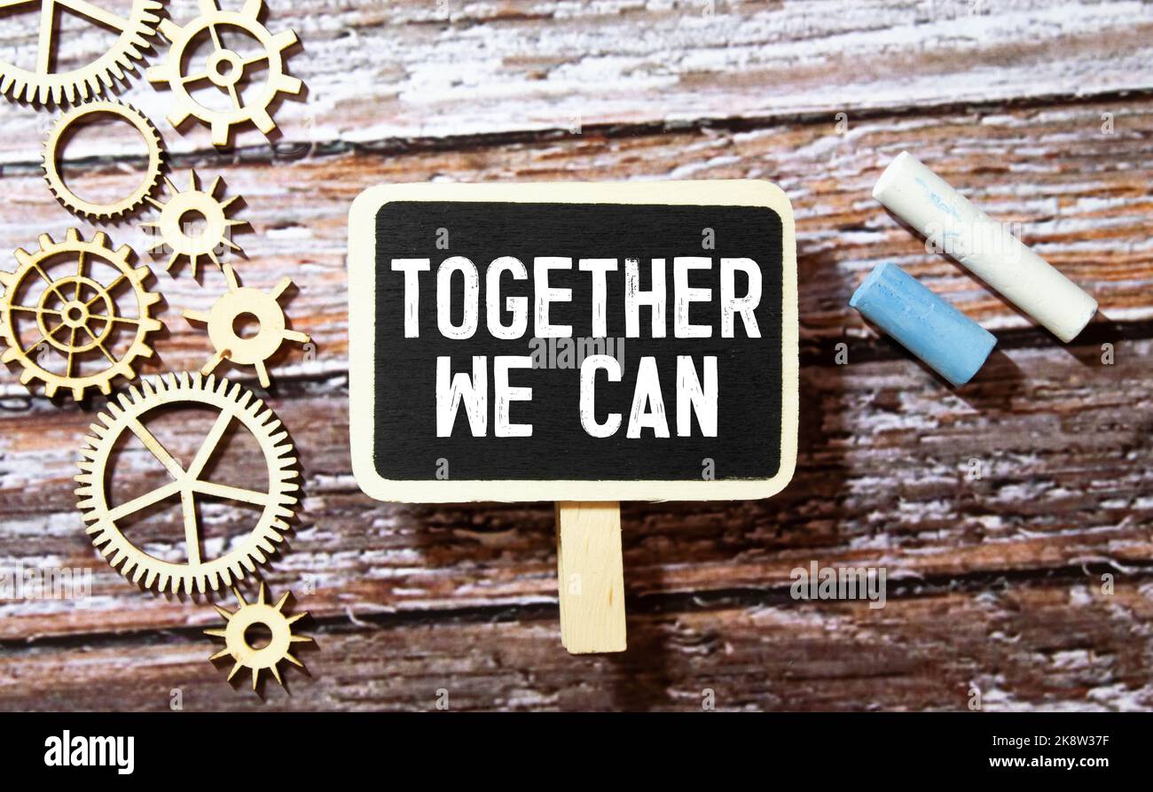 Together we can hi-res stock photography and images - Alamy