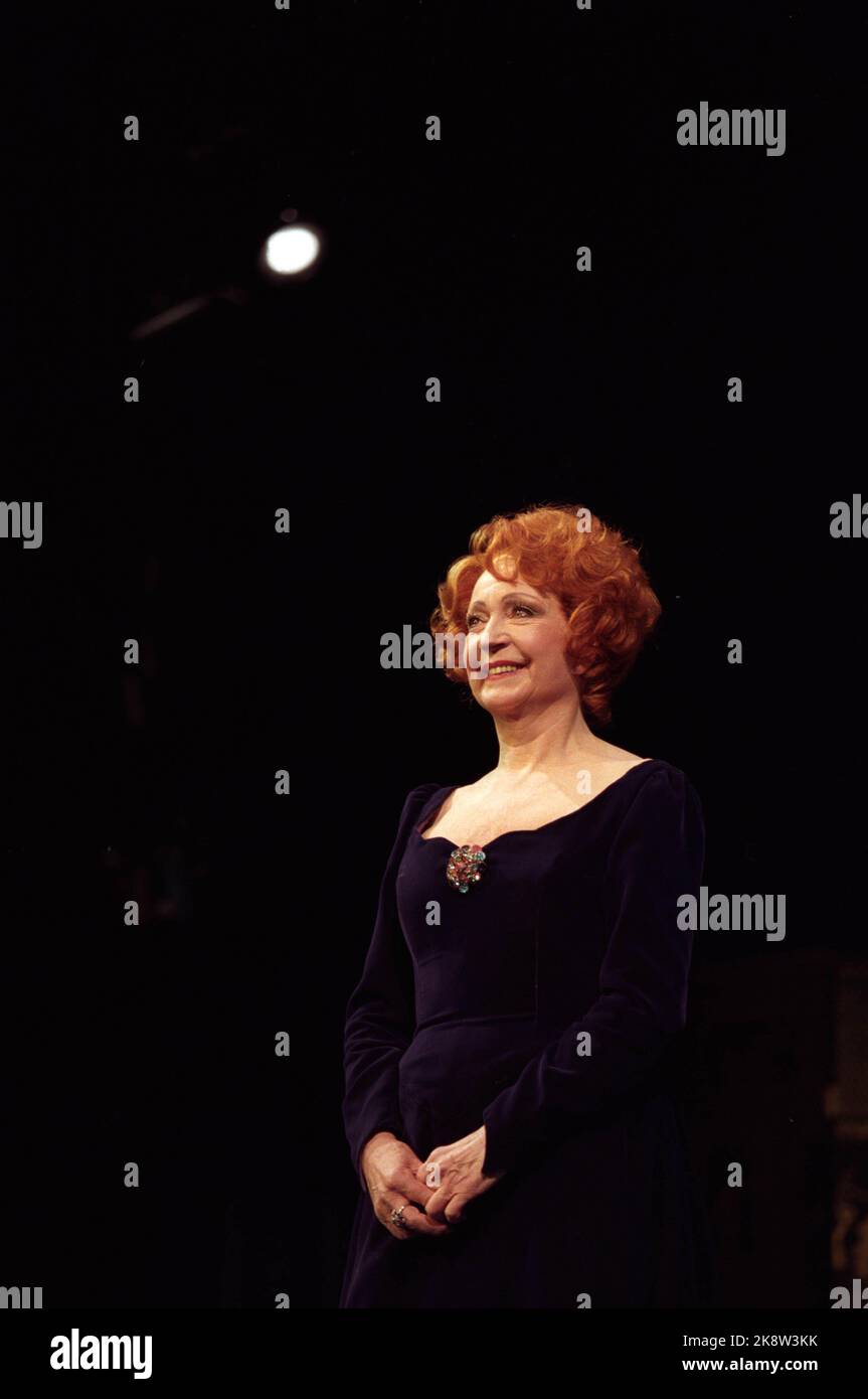 Oslo 19951230 Actress Wenche Foss celebrates its 60th anniversary as a ...