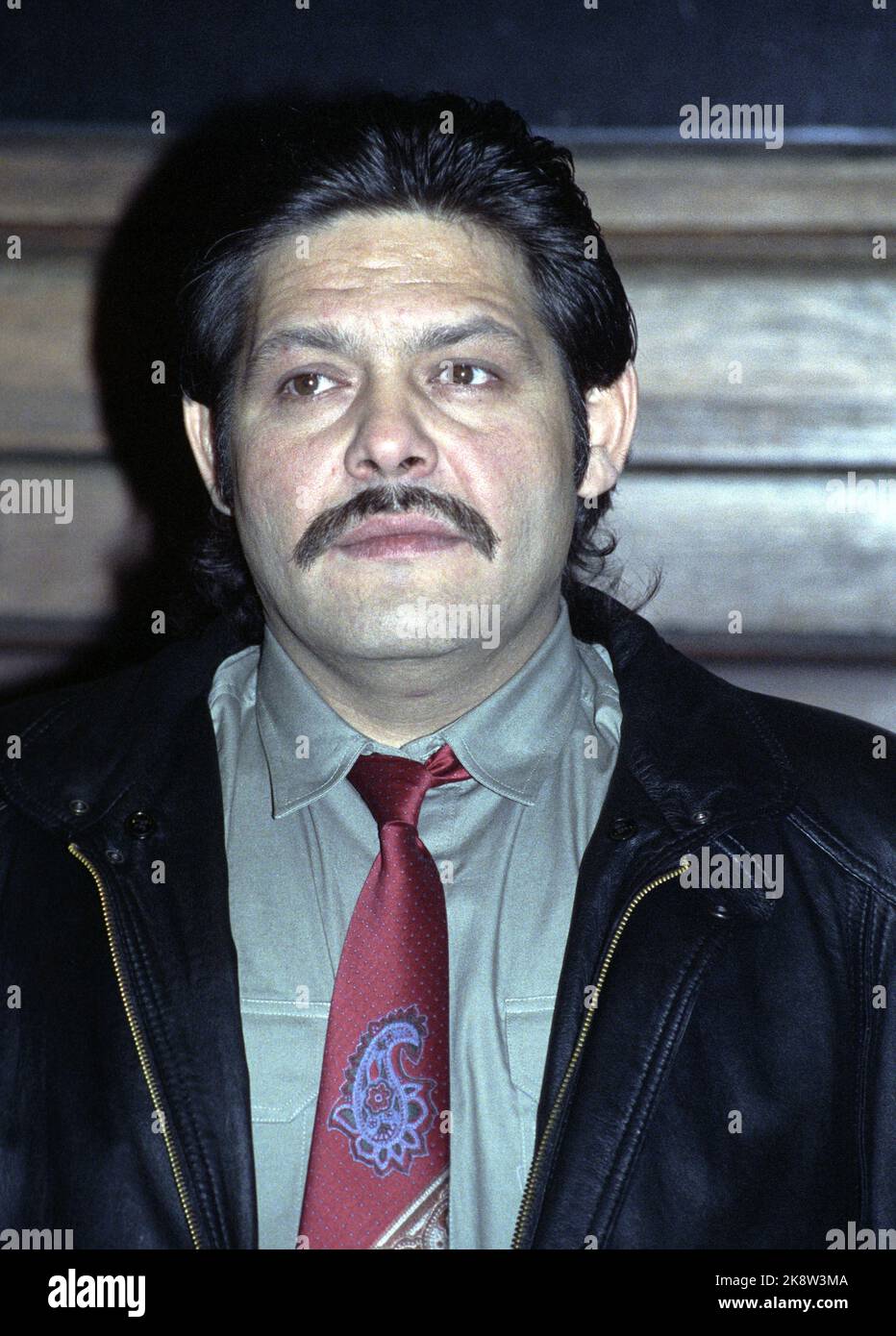 Oslo January 2, 1991. The fraud case. Here Jan "Dolla" Roger Karlsen ...