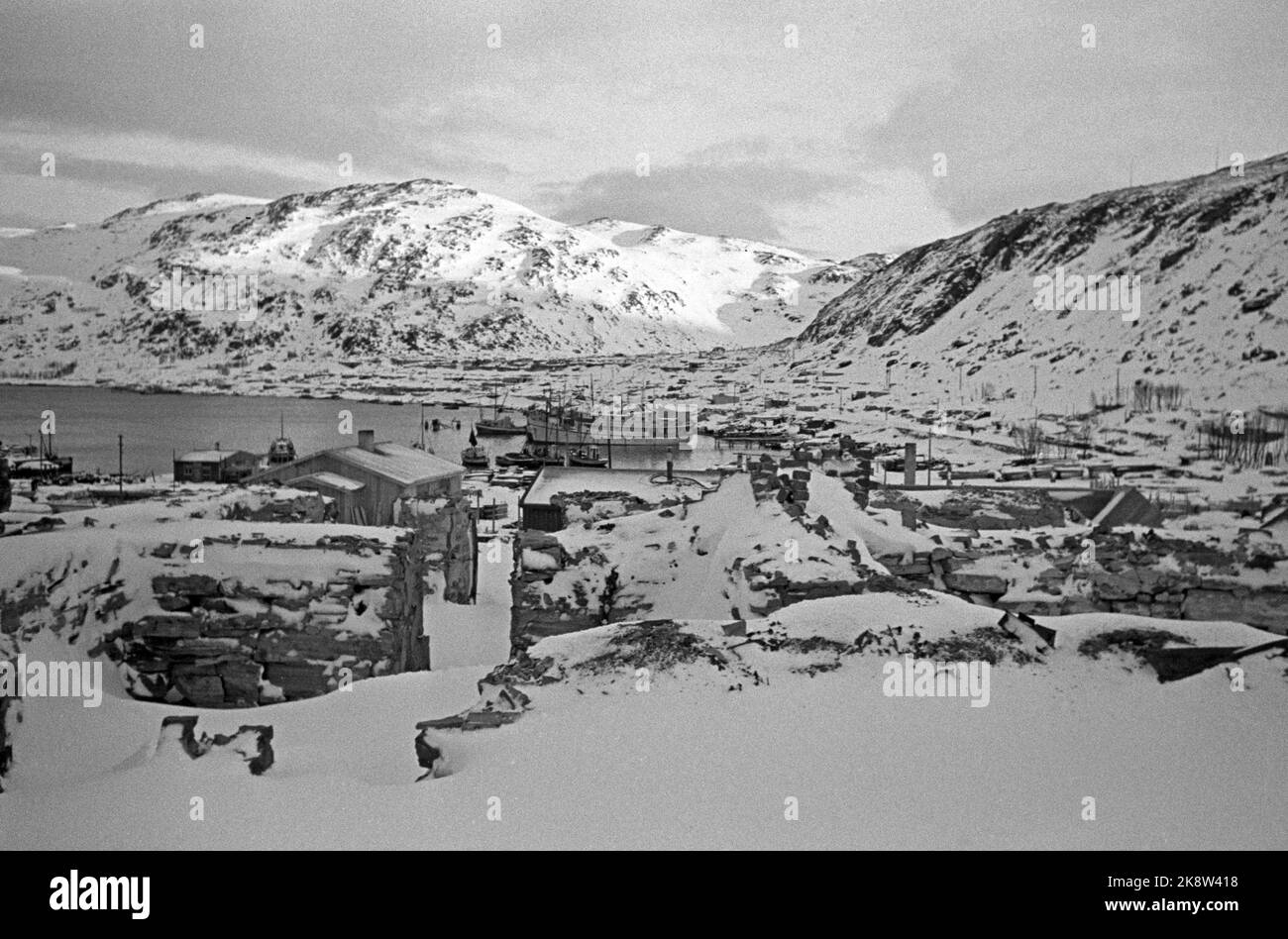 Hammerfest November 1945. The restoration in Northern Norway after the ...