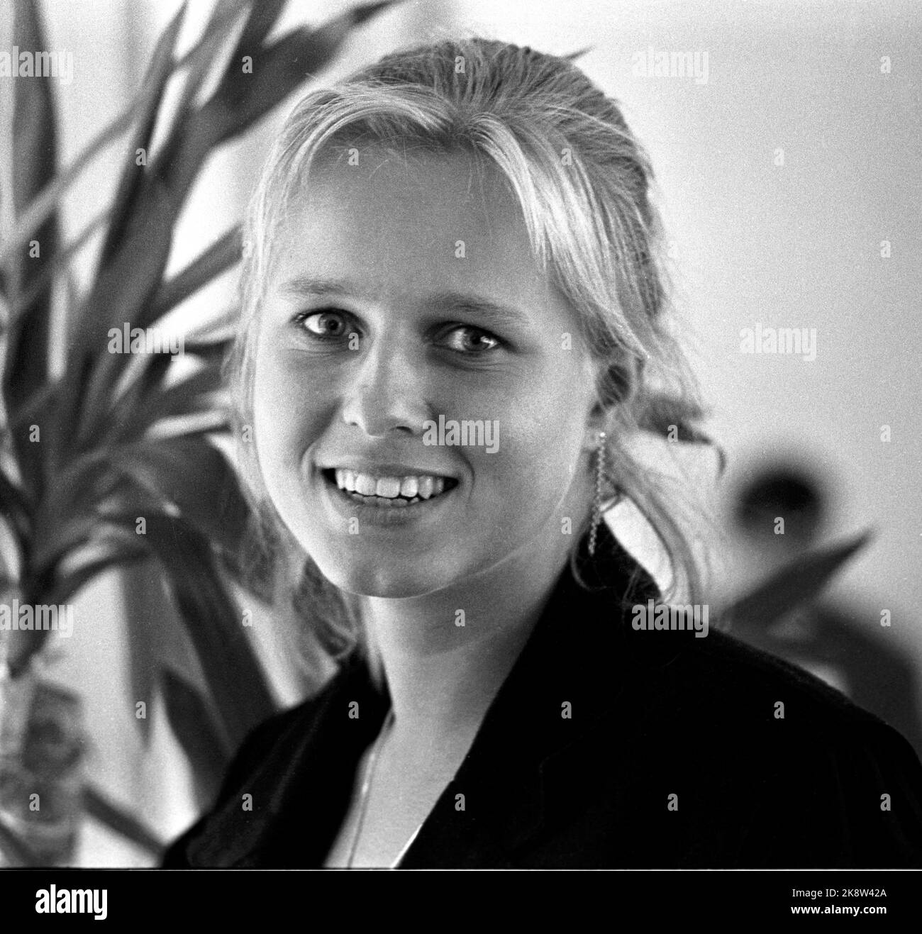 Oslo 19840828 journalists and co -workers in the local radio Radio Oslo ...