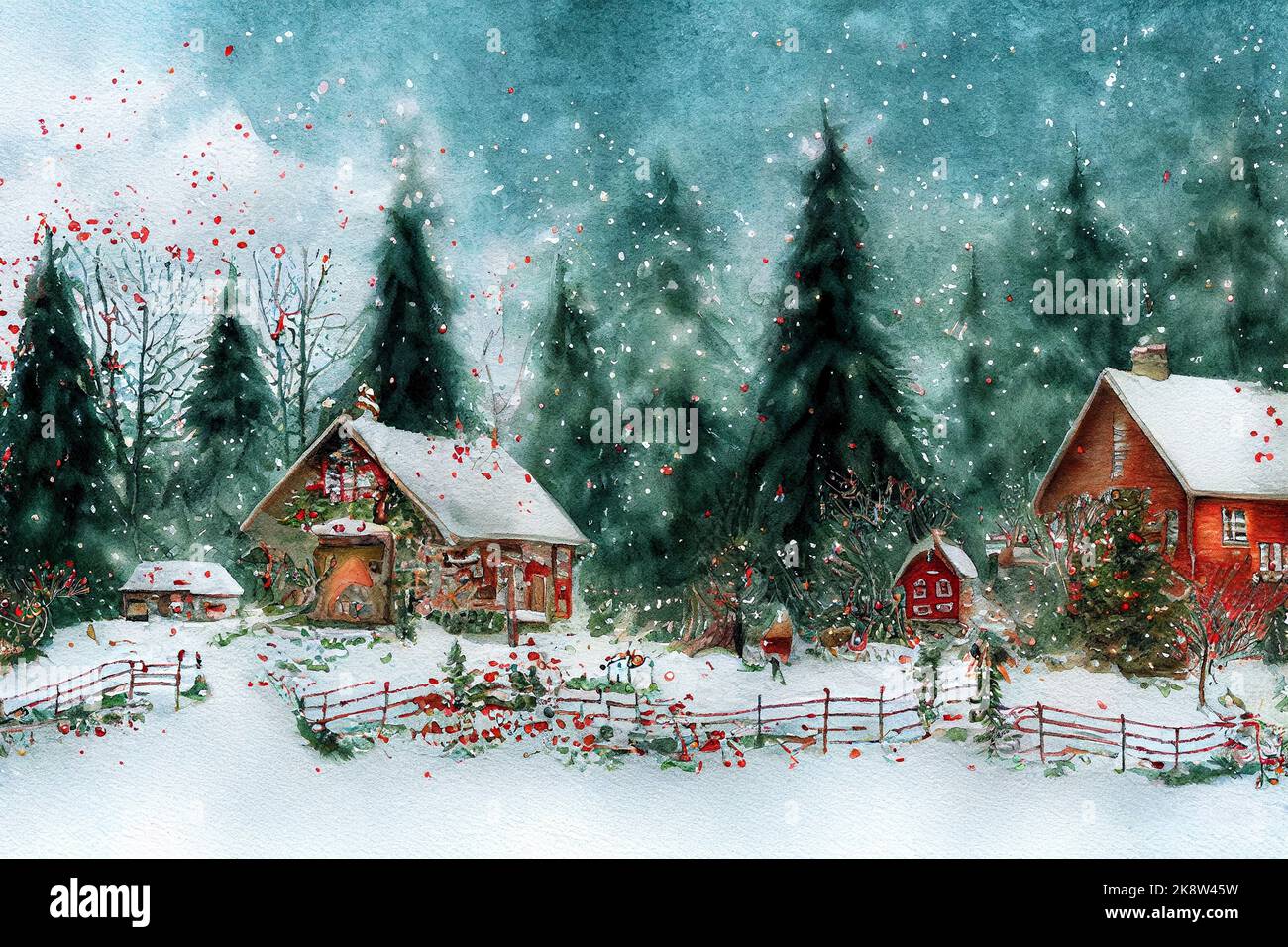 Happy Winter Season Wallpaper