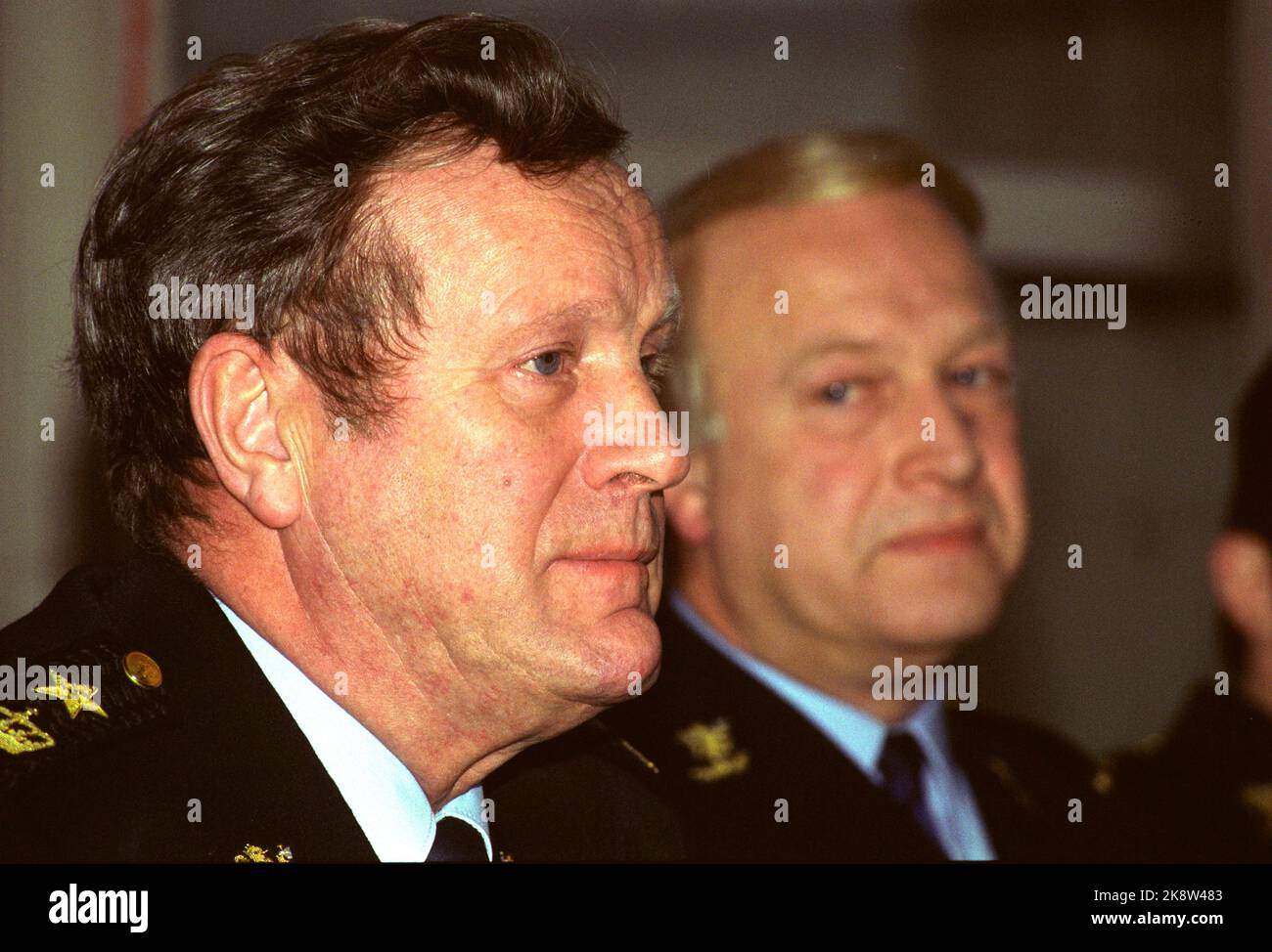 From left police chief willy haugli hi-res stock photography and images ...
