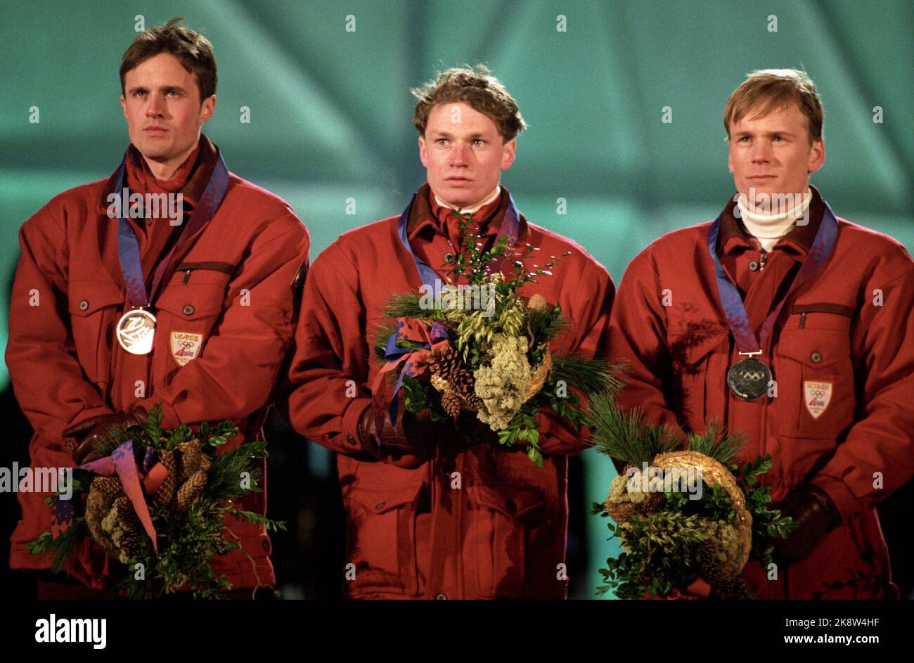 Fred borre lundberg and knut tore apeland photo hi-res stock ...