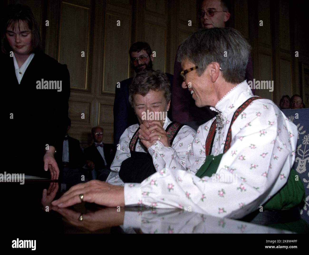 Oslo 199308 Wenche Lovsow and Karen Christine (Kim) Friele includes ...