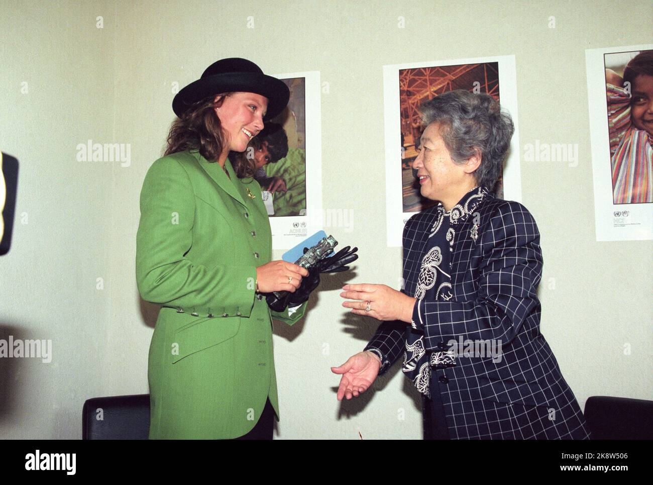 Geneva 19911007 - Princess Märtha Louise is appointed Goodwill ...