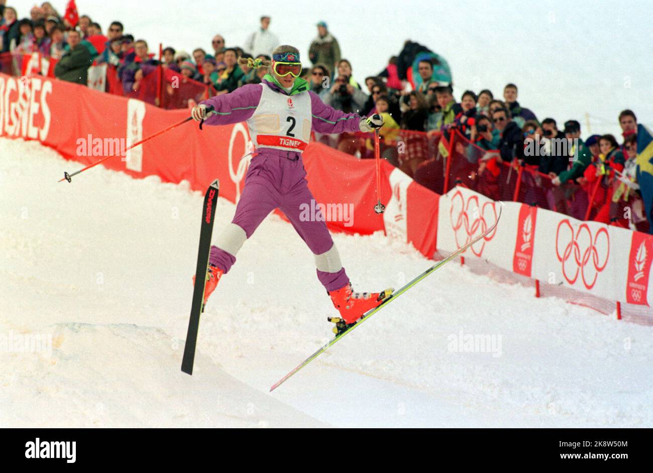 Women bullet driver stine lise hattestad in action photo hi-res stock ...