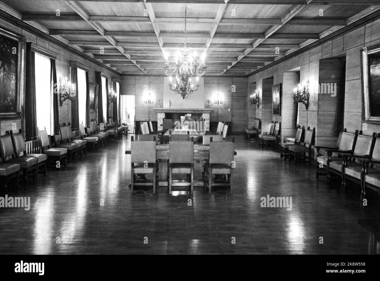 Huk, Oslo 1948. The current report "Gimle before and now", after Gimle ...