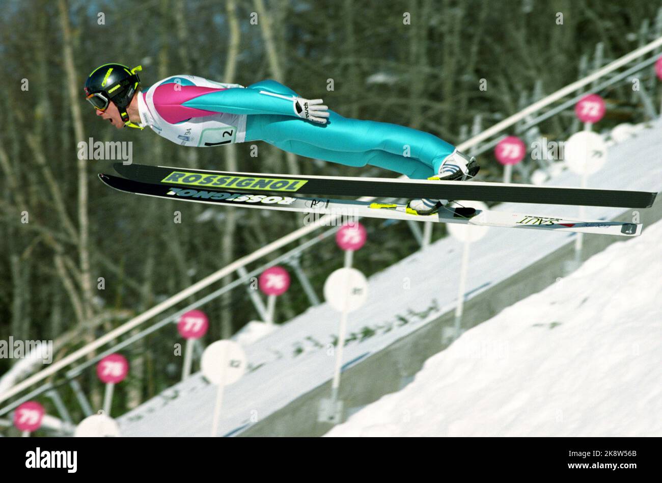 Lillehammer 19940223 Winter Olympics at Lillehammer. Combined team ...