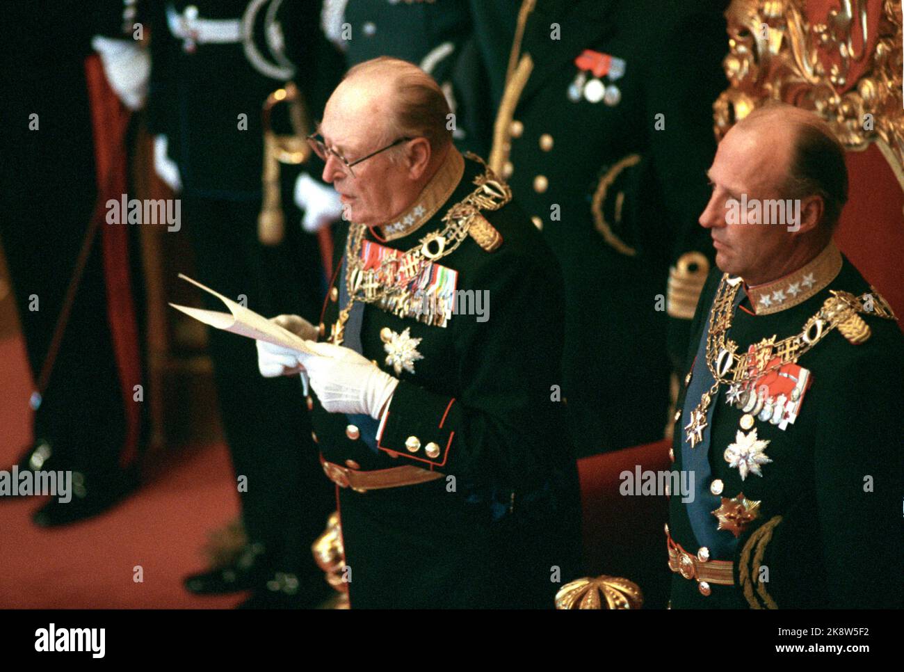Ntb ntb the norwegian royal house opening ceremonies hi-res stock photography and images - Alamy