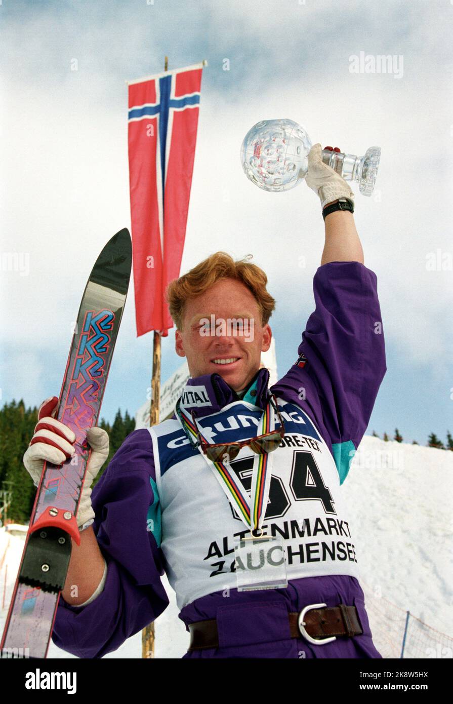 Calle tornstrom ntb ntb prize awards freestyle skiing sports trophies ...