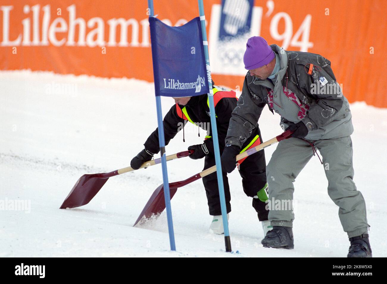Slopes and trails olympics alpine facility hi-res stock photography and ...