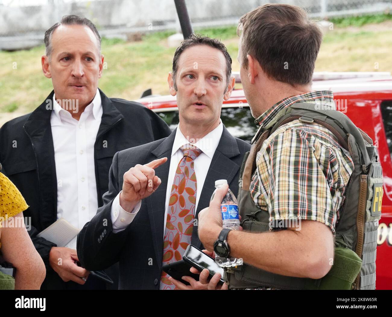 St. Louis, United States. 24th Oct, 2022. FBI special agent in charge ...