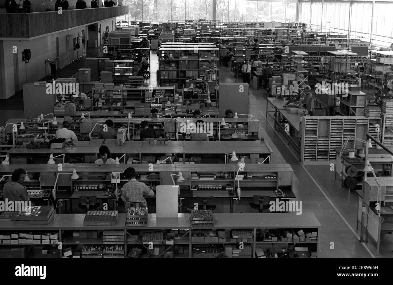 Sandvika 19690930 Radionette's new production premises in Sandvika ...