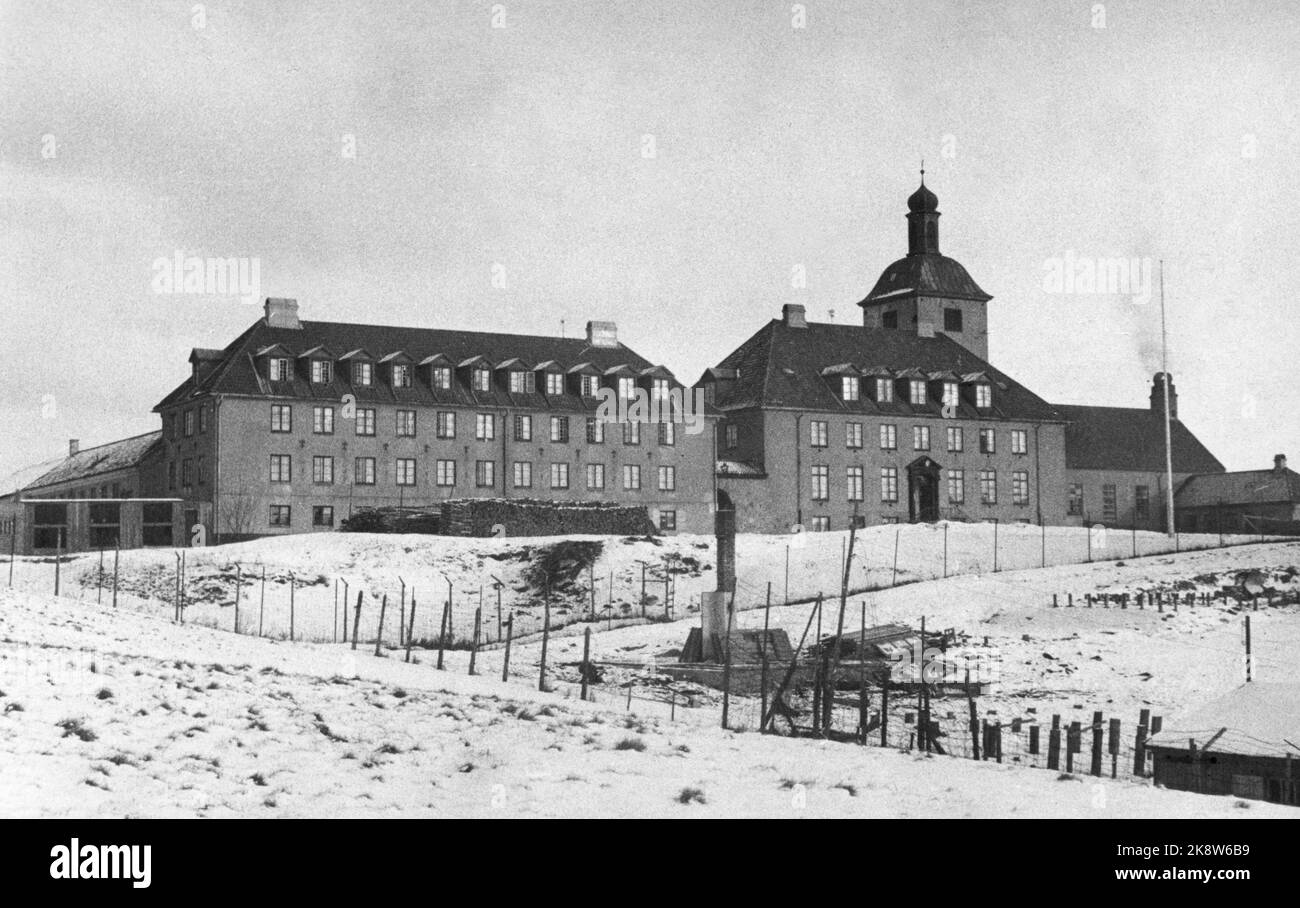 Oslo 19440708: Bredtveit women's prison. Photo: NTB / NTB Stock Photo ...