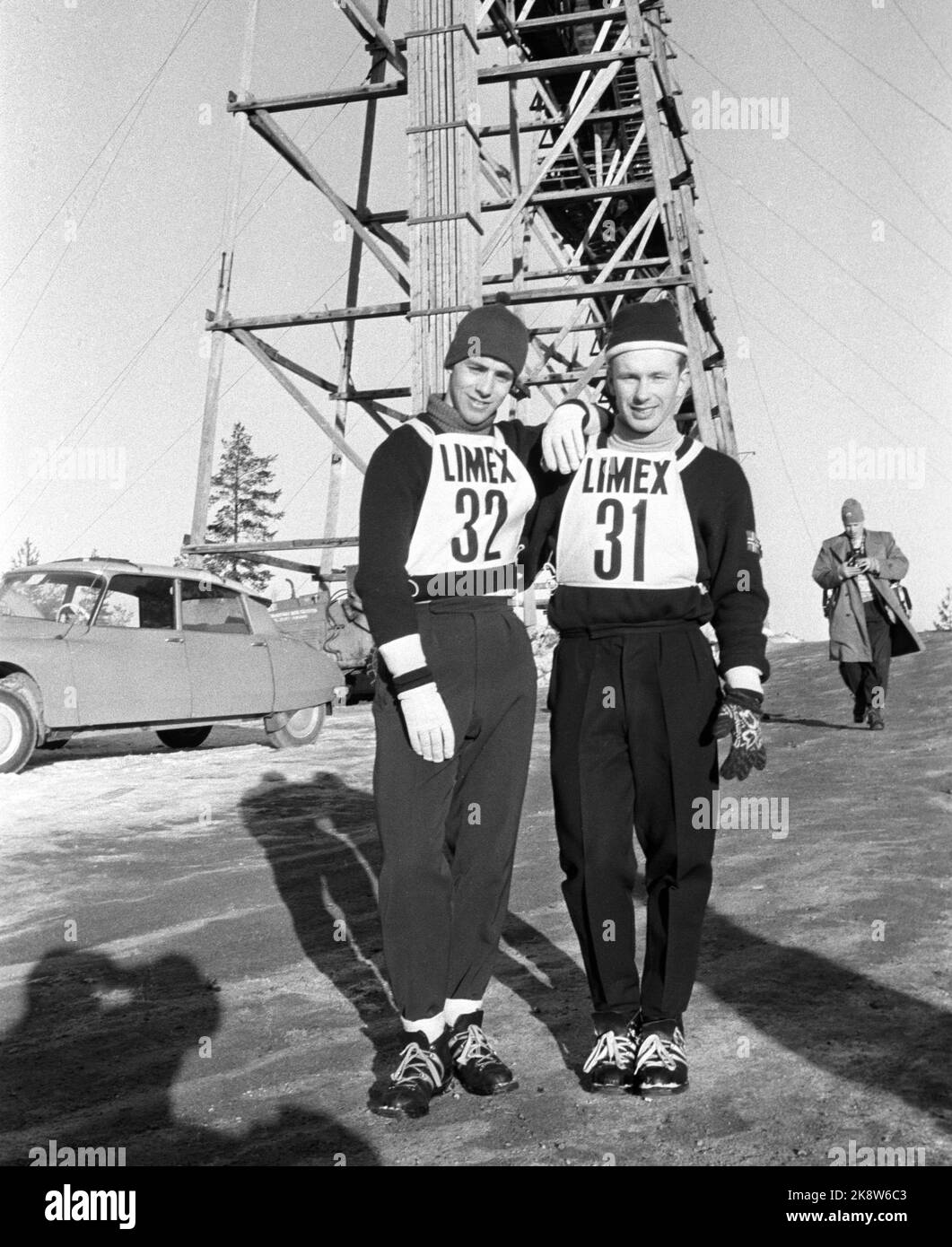 Falun, Sweden. February 18, 1961. The Swedish Skidspelen in Falun ...