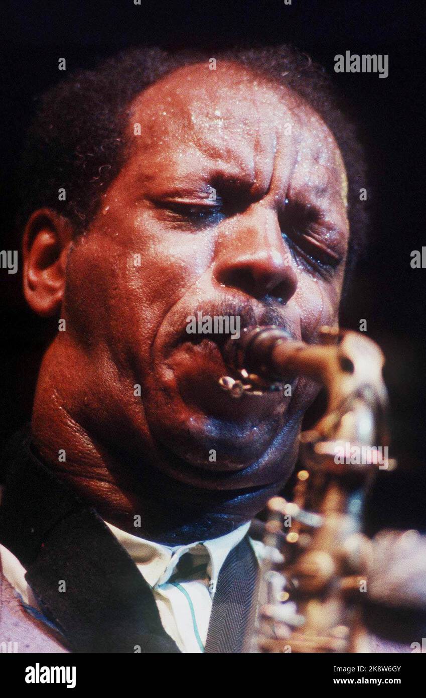 Photographed during the jazz festival in molde june 22 hi-res stock ...