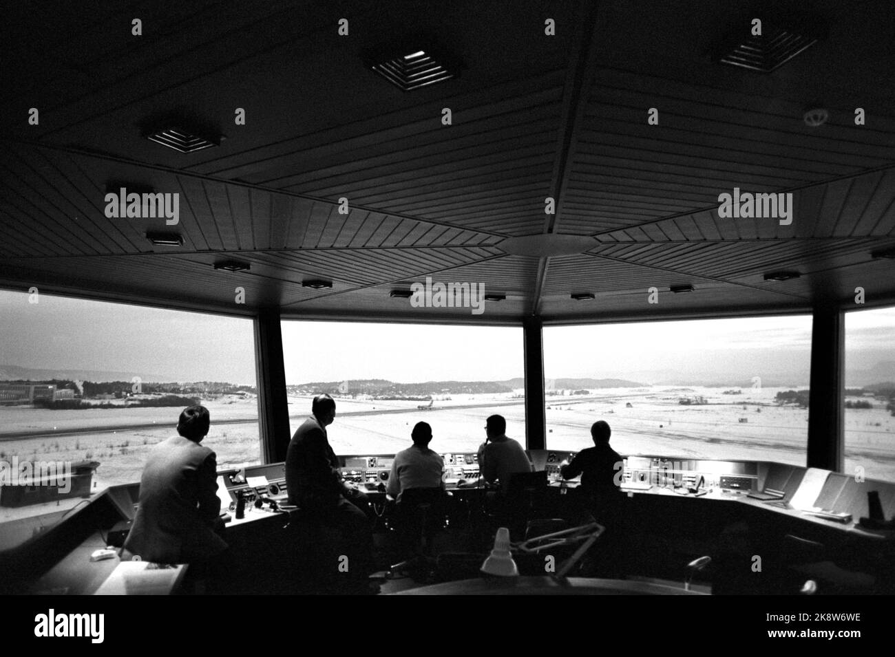 Fornebu February 1970 From Oslo Airport Fornebu. What happens at an ...