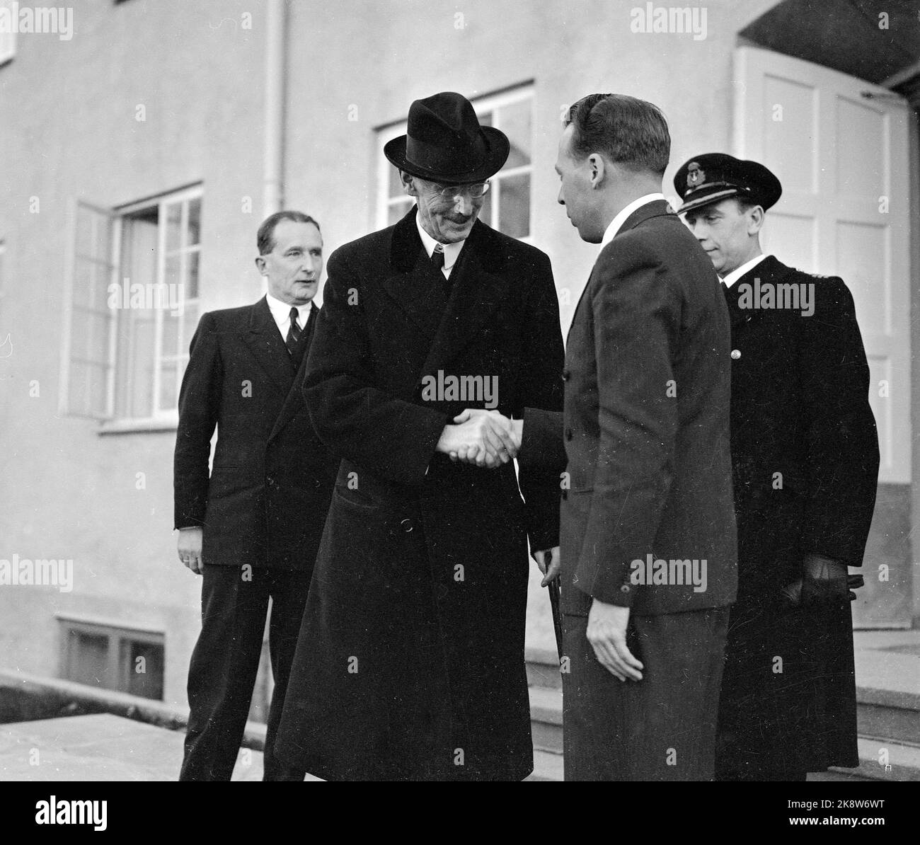 Basement 19511128. The nuclear institute opens at Kjeller on November ...