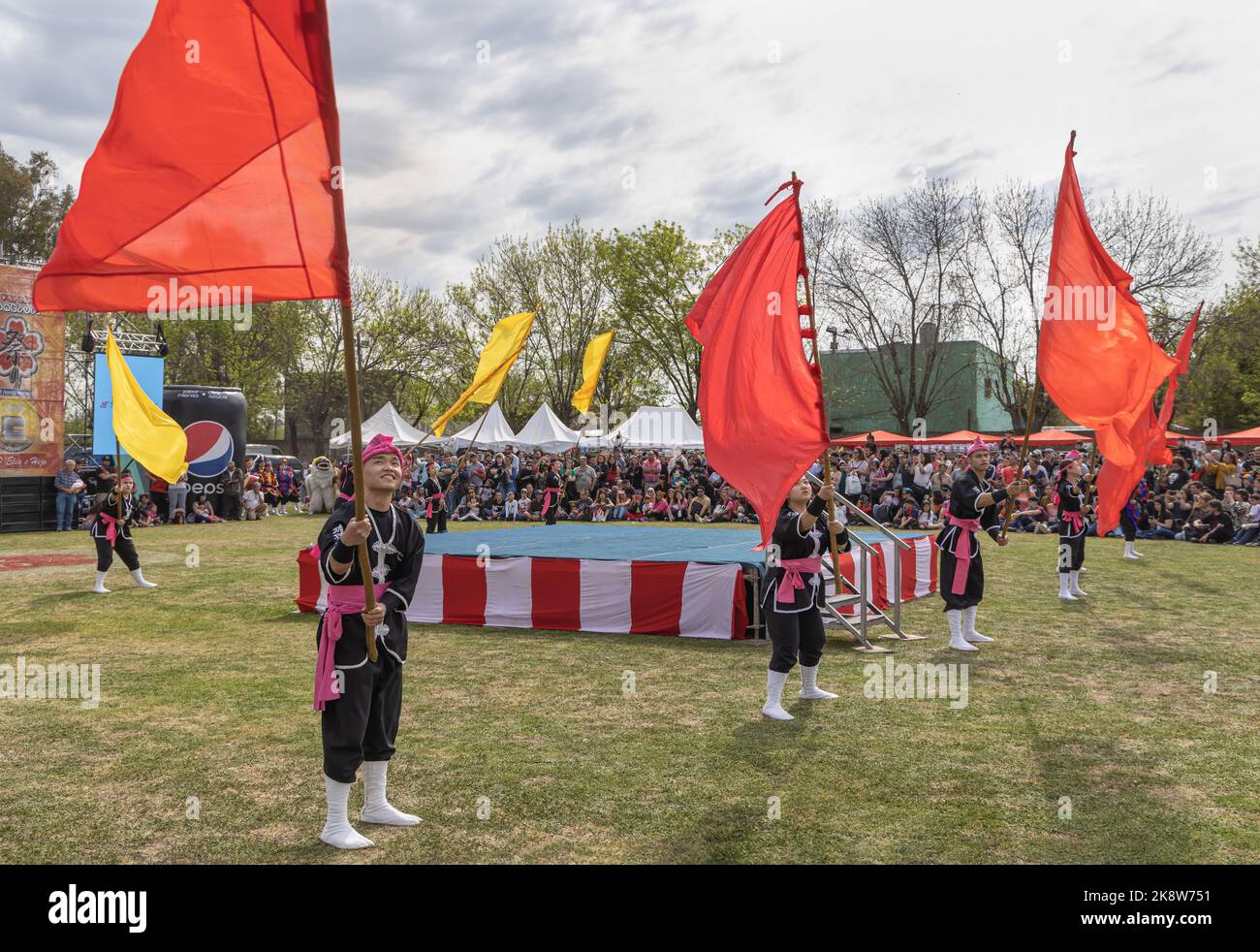 Buenos Aires, Argentina - October 24th, 2022: Japanese young man with ...