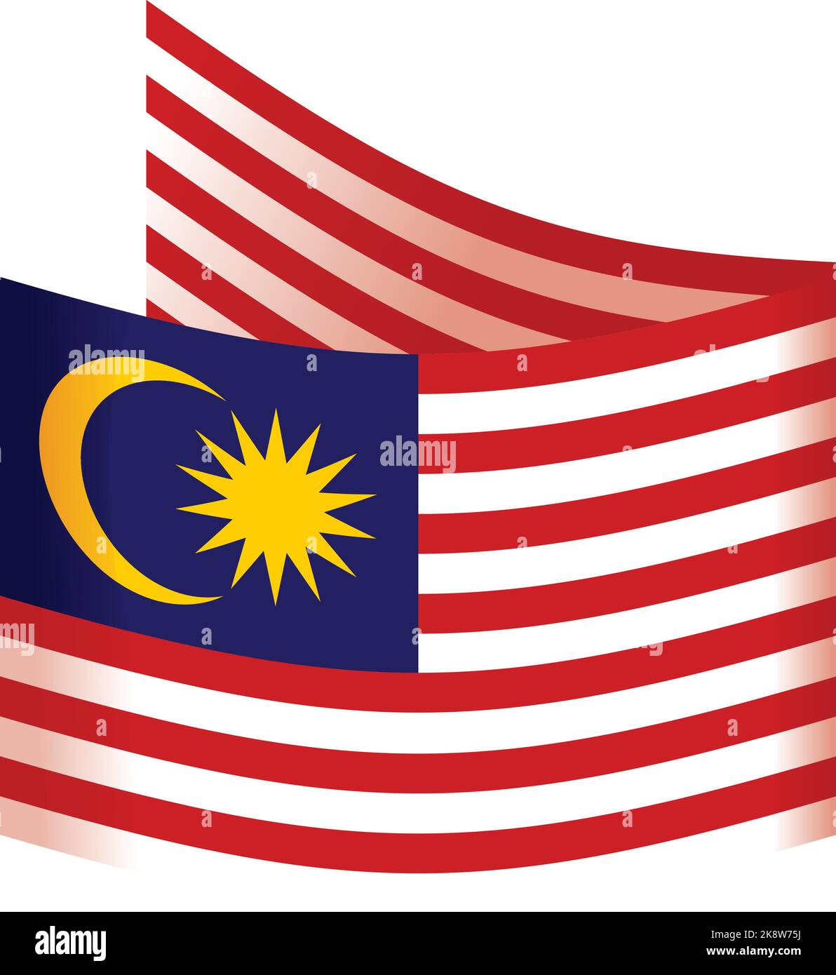 Greeting flag icon cartoon vector. Freedom day. National art Stock ...