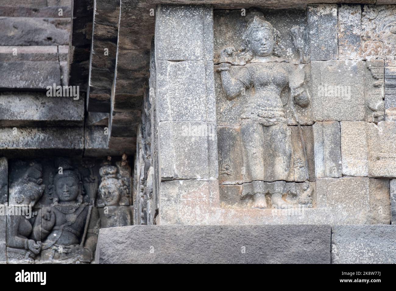 Indonesia, Java, Borobudur. The largest Buddhist monument in the world ...