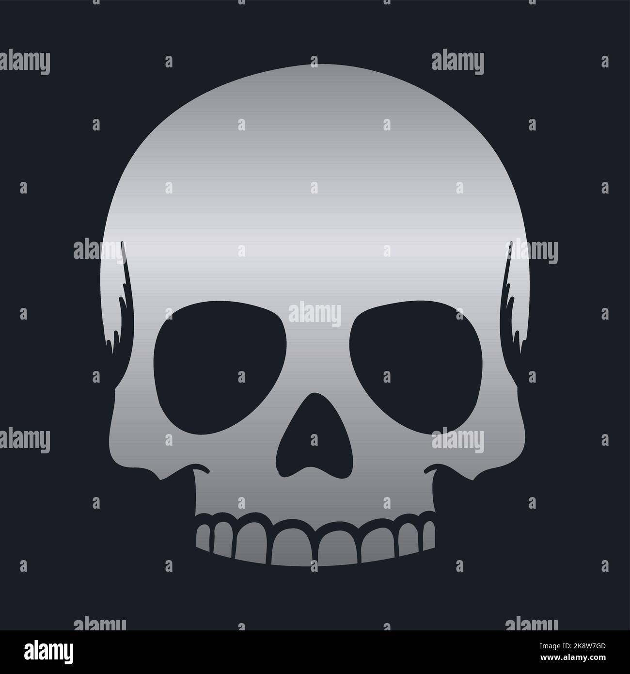 Skull vector Design. EPS 10, Editable, Vector Illustration Stock Vector ...
