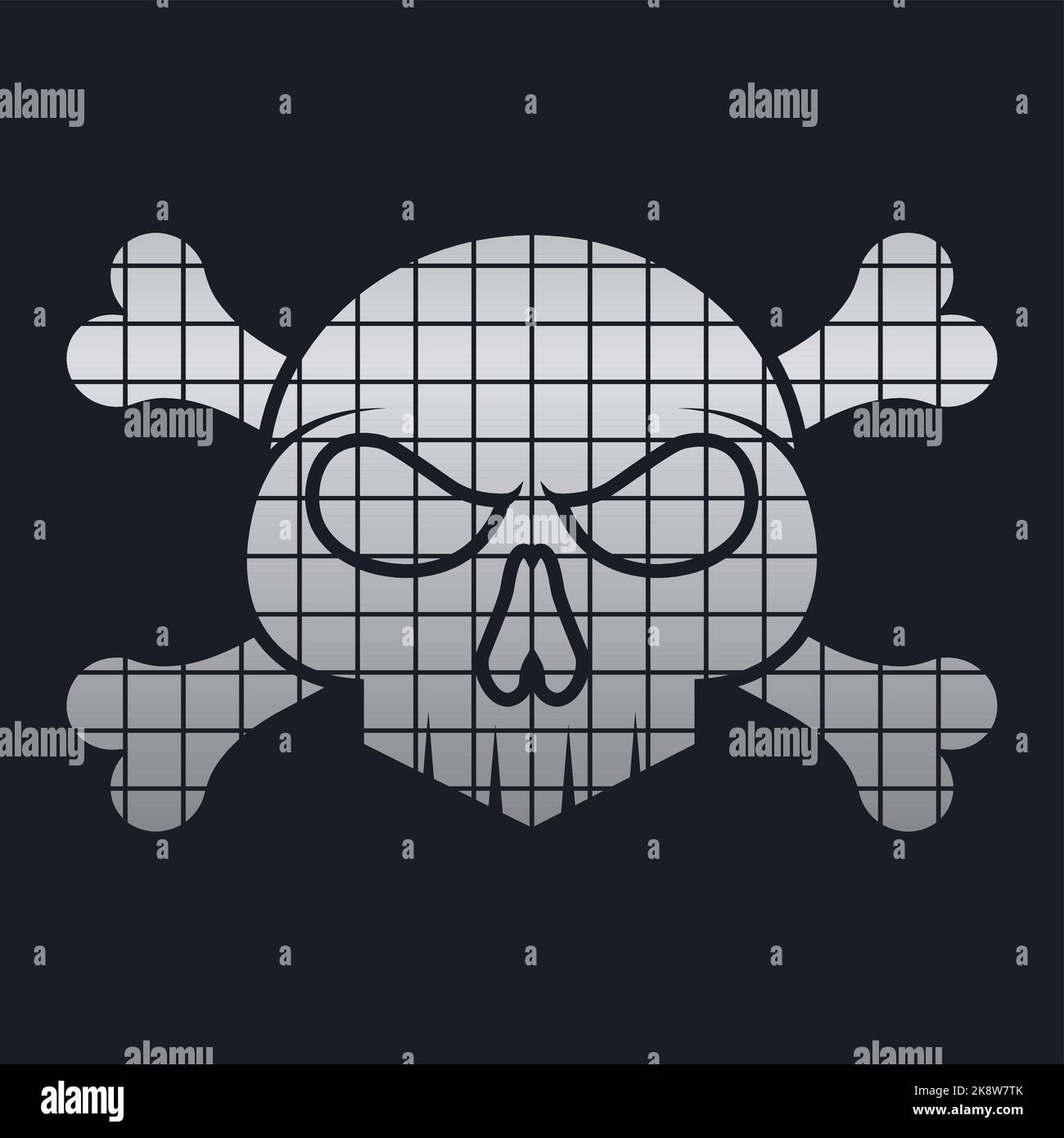 Skull vector Design. EPS 10, Editable, Vector Illustration Stock Vector ...
