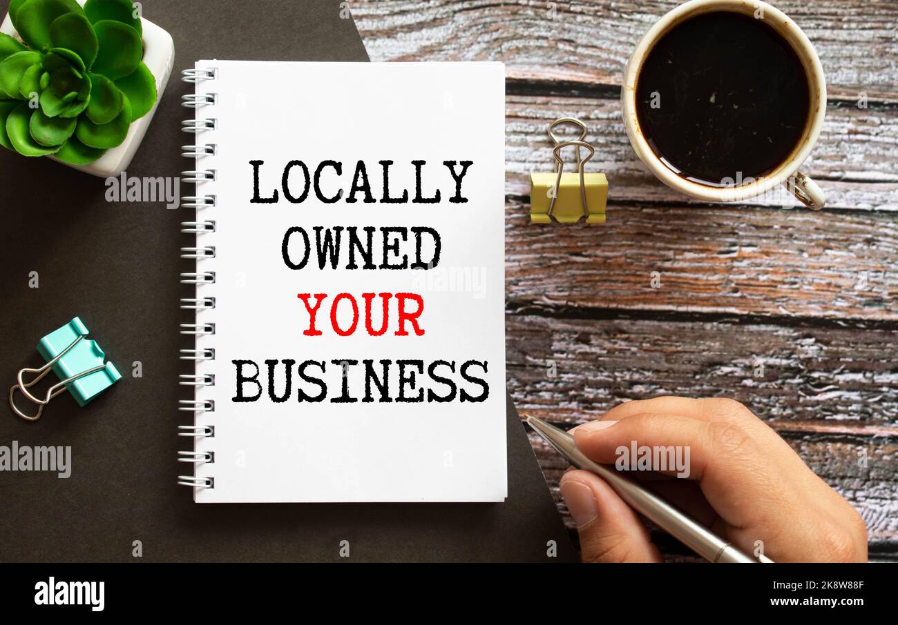 Handwriting Announcement text showing Small Business. Business concept ...