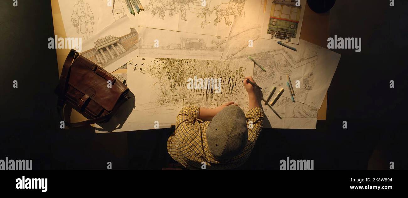 ETERNAL SPRING, comic book illustrator Daxiong at work, 2022 ...