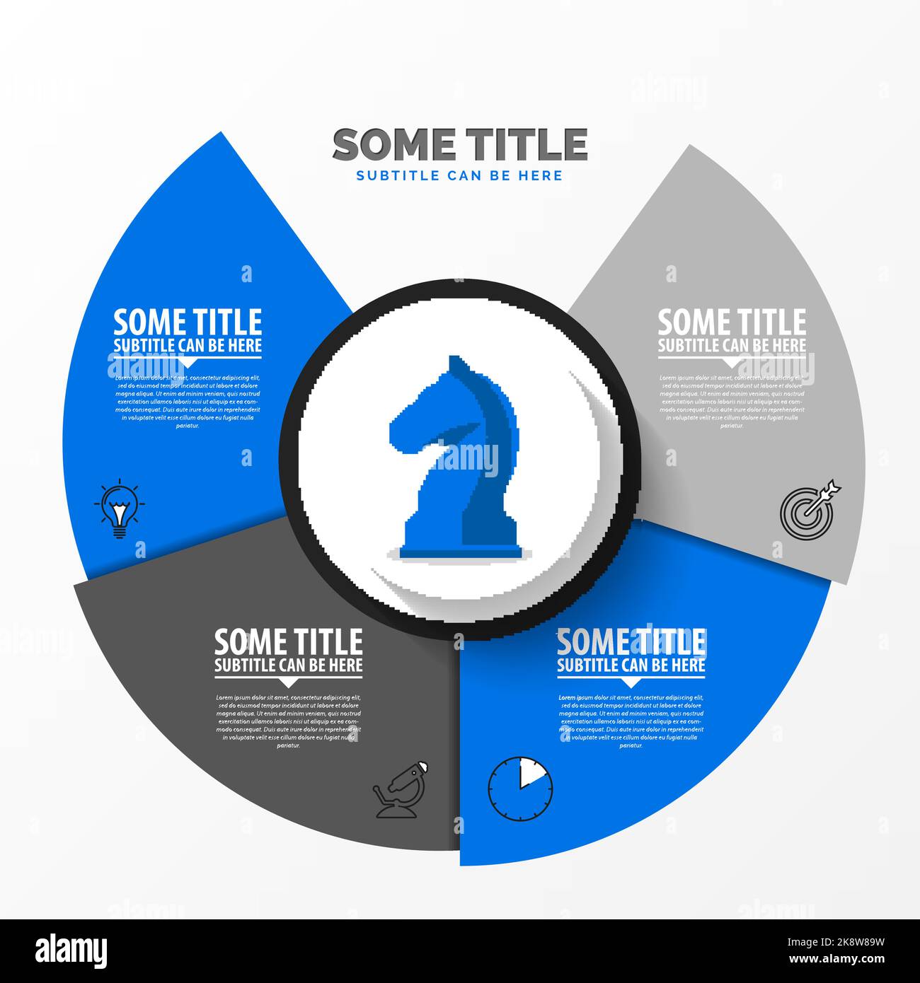 Infographic design template. Creative concept with 4 steps. Can be used ...