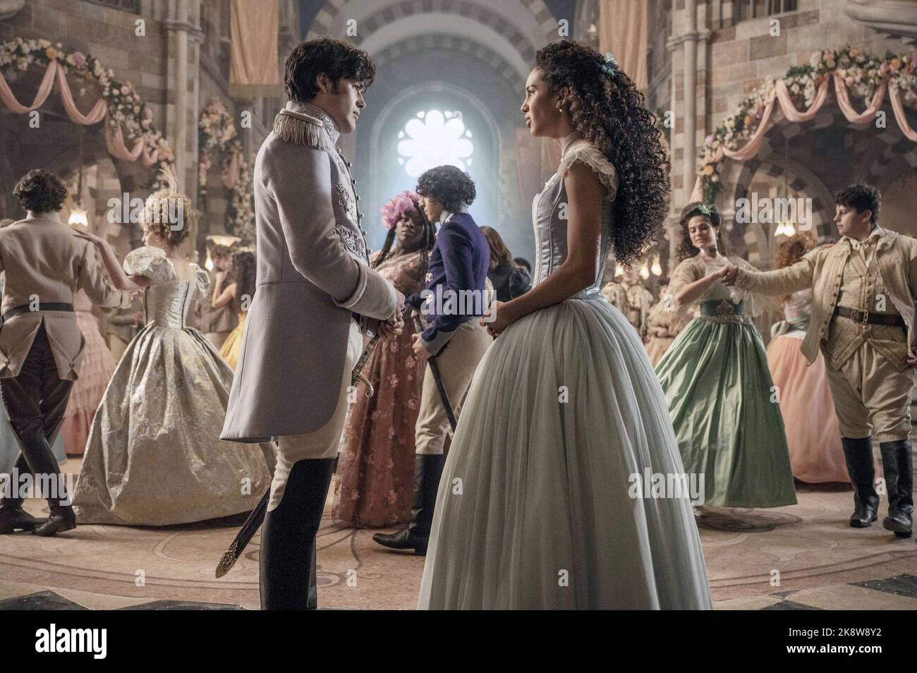 THE SCHOOL FOR GOOD AND EVIL, from left: Jamie Flatters, Sofia Wylie ...