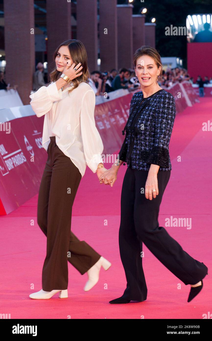 Rome, Italy. 22nd Oct, 2022. Rome Cinema Fest 2022. Rome Film Fest. Red ...