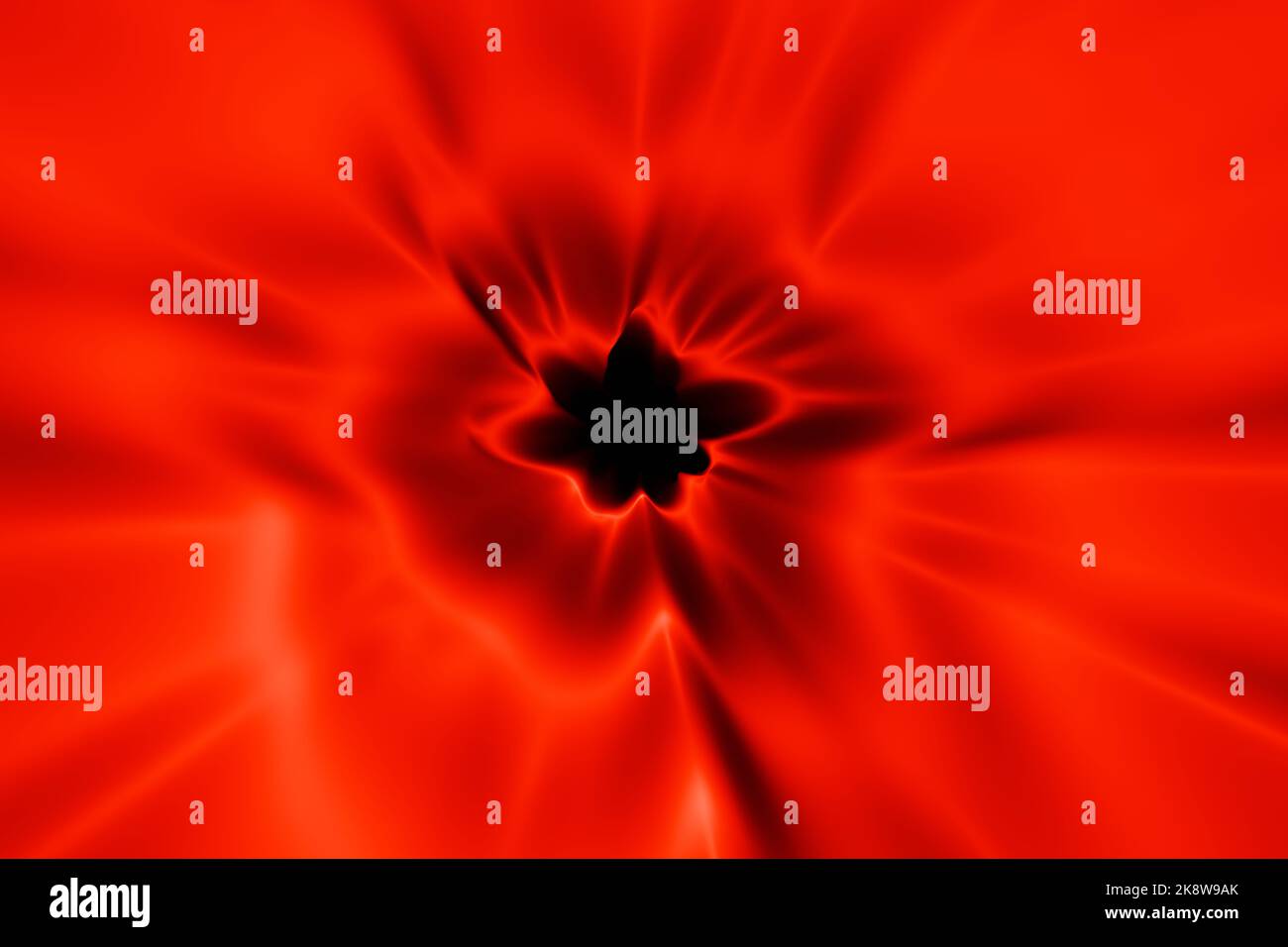 black hole on red background in outer space 3d render Stock Photo - Alamy