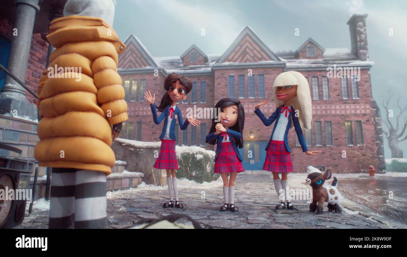 WENDELL & WILD, (aka WENDELL AND WILD), from left: Kat (voice: Lyric ...