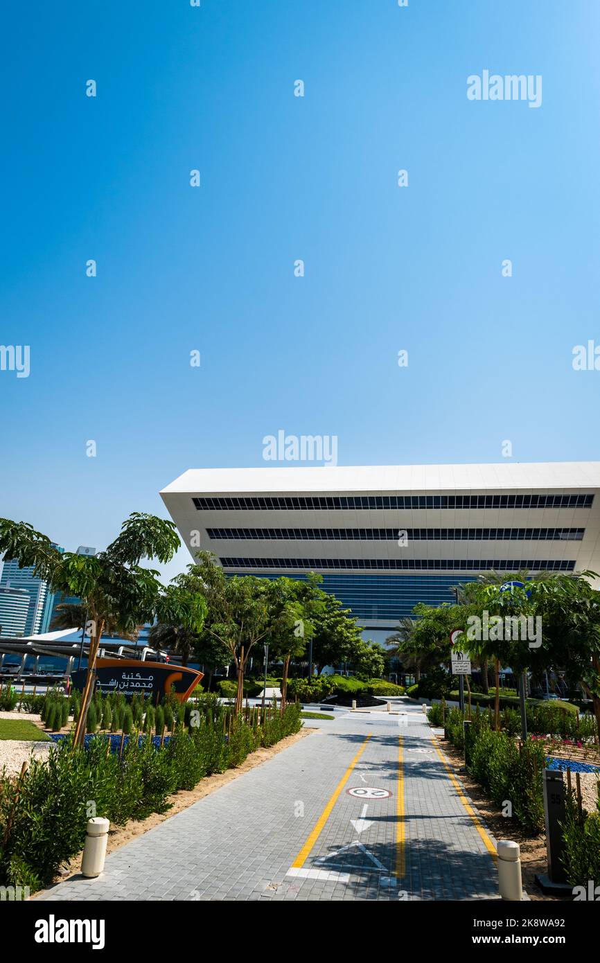 Dubai , UAE - October 2022: Mohammed Bin Rashid Library ( MBR ), a ...