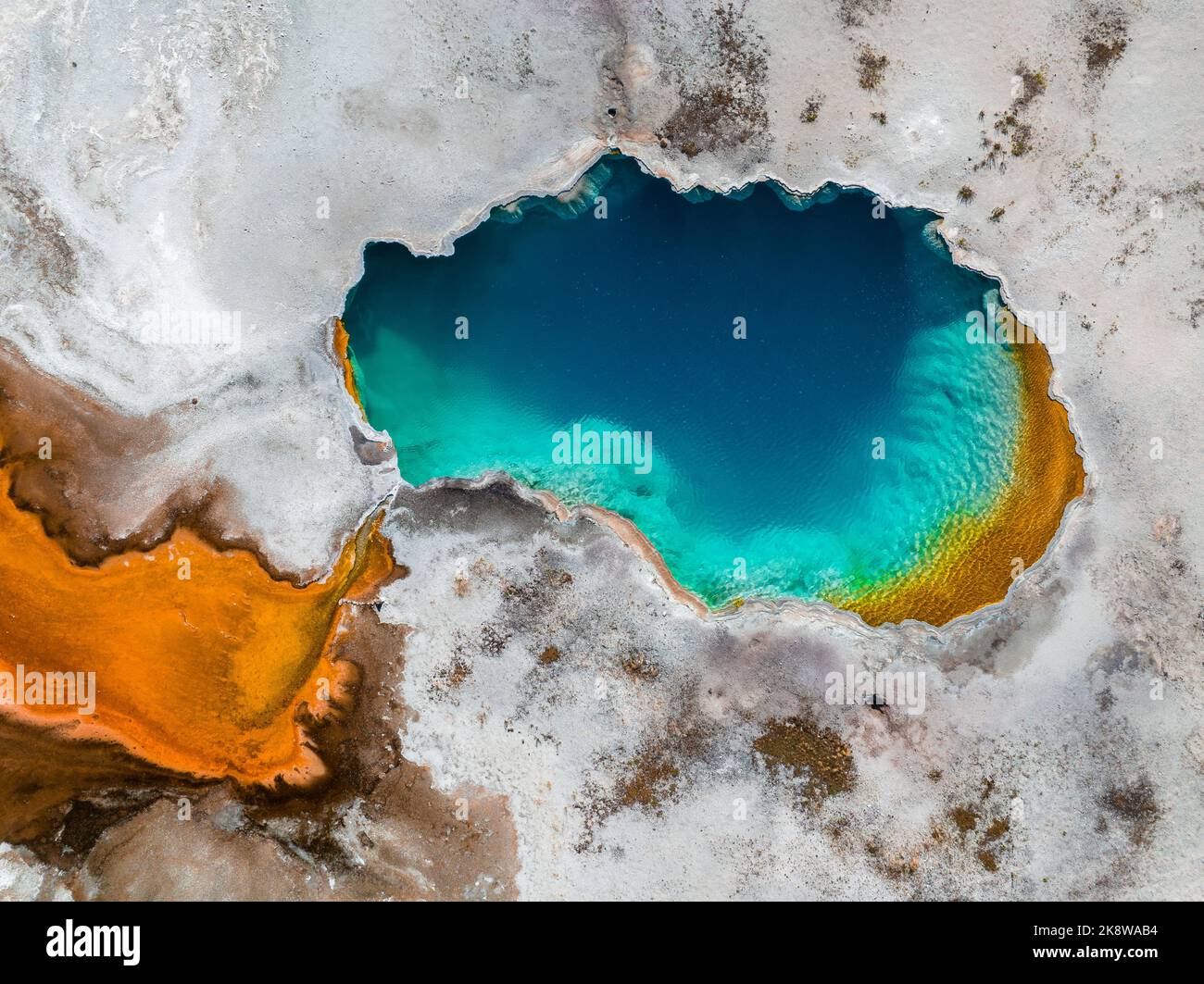 Grand prismatic spring overlook hi-res stock photography and images - Alamy