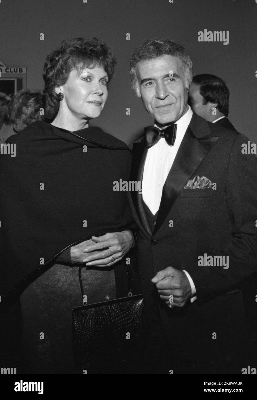 Ricardo Montalban with wife Georgiana Young Circa 1980's Credit: Ralph ...