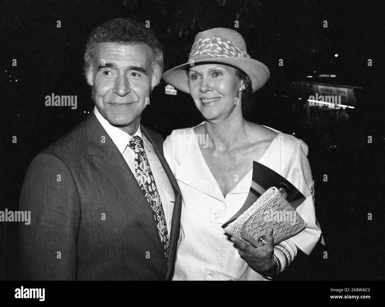 Ricardo Montalban with wife Georgiana Young Circa 1980's Credit: Ralph ...