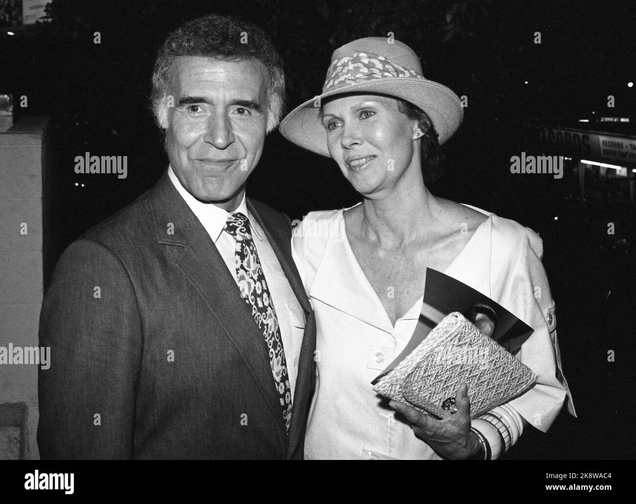 Ricardo Montalban with wife Georgiana Young Circa 1980's Credit: Ralph ...