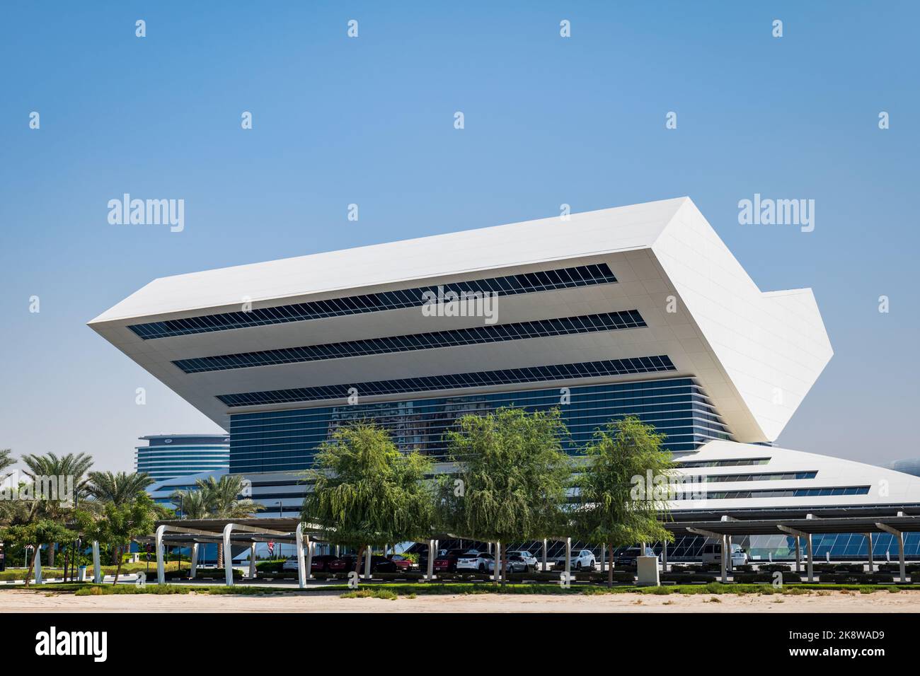 Dubai , UAE - October 2022: Mohammed Bin Rashid Library ( MBR ), a ...