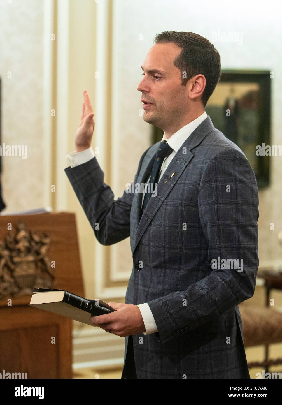 Matt Jones is sworn into cabinet as Minister of Affordability and ...