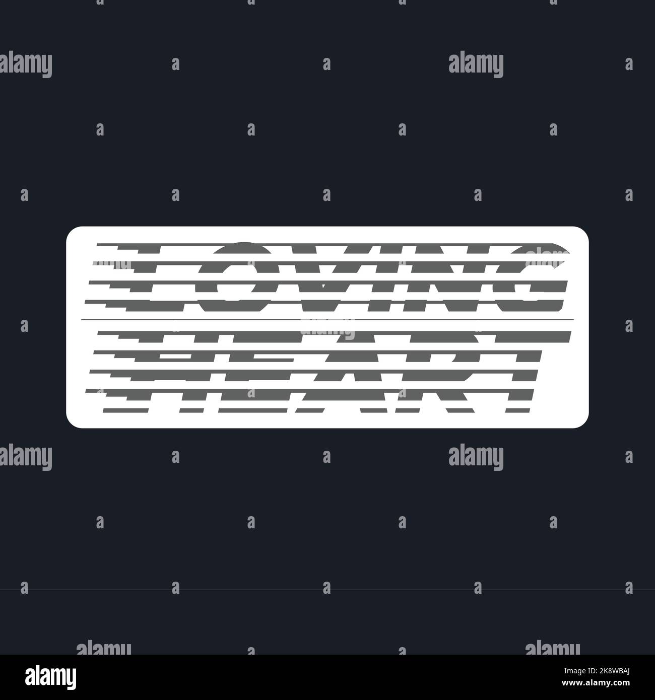 Loving heart, halftone line letter typography effect design artwork ...