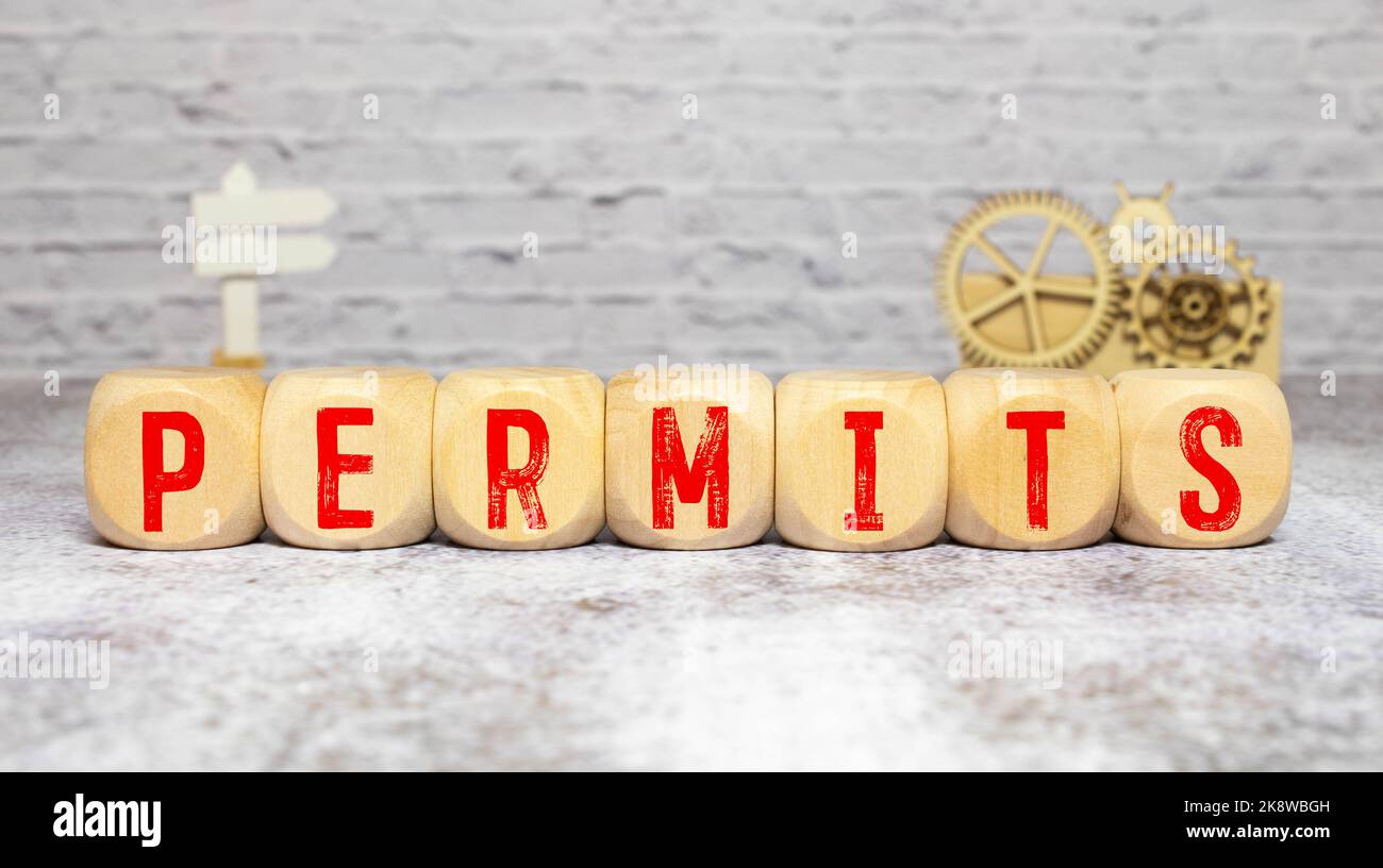 Work permit word hi-res stock photography and images - Alamy
