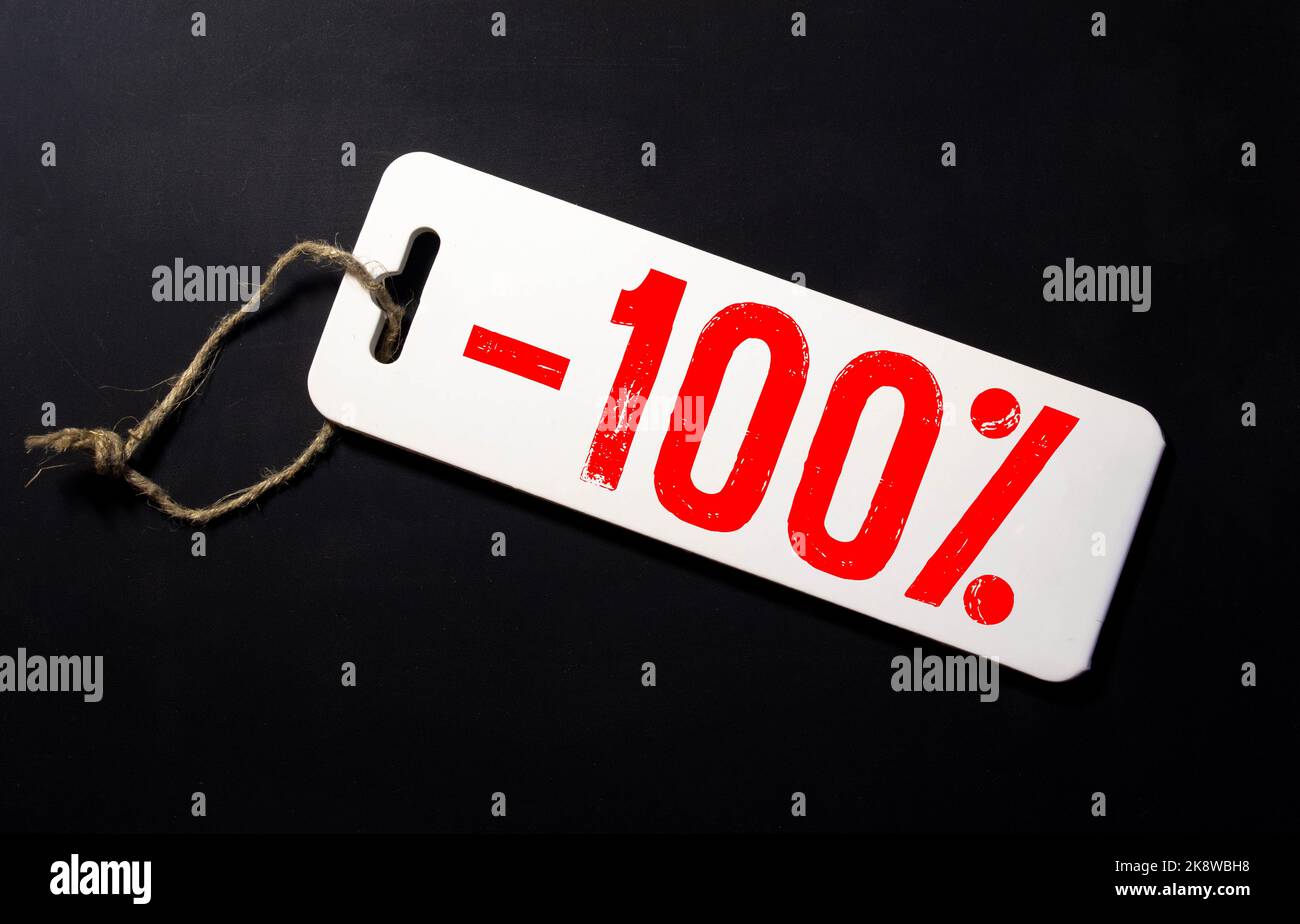 Black Board in black chalk background with inscription minus one ...