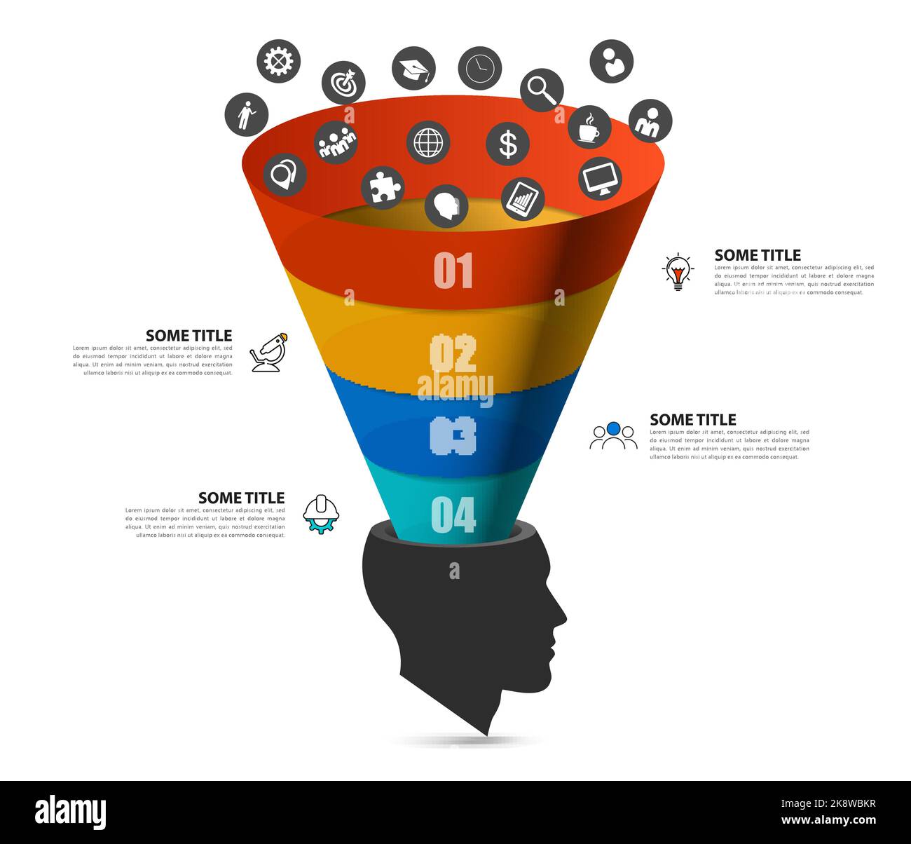 Infographic design template. Creative concept with 4 steps. Can be used ...