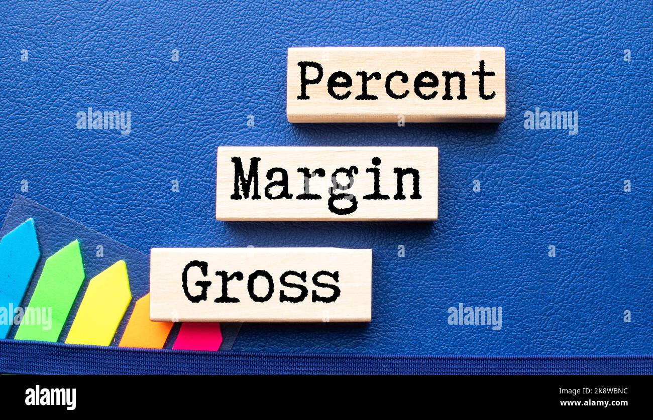 Business Term with Climbing Chart Graph - Gross Margin Percent Stock ...
