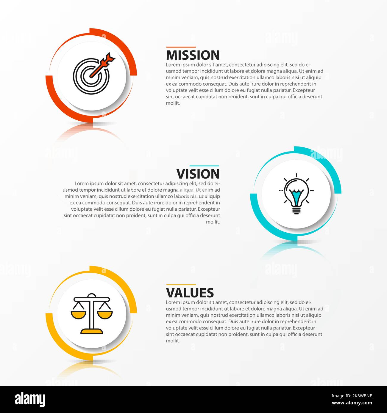 Infographic design template. Creative concept with 3 steps. Can be used ...