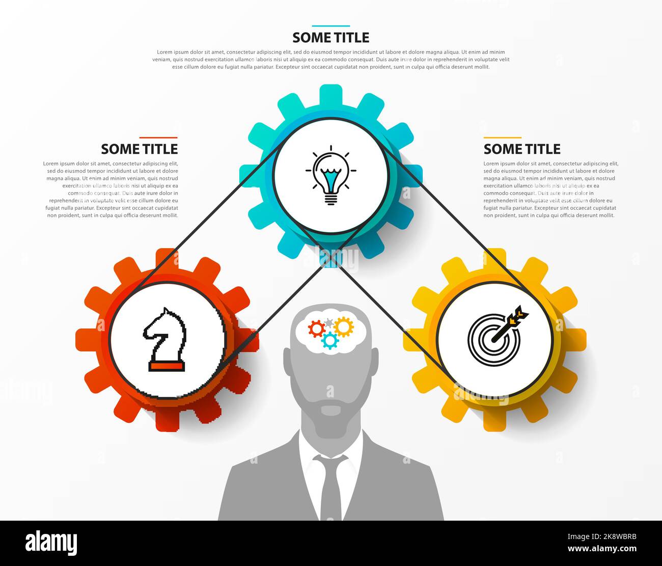 Infographic design template. Creative concept with 3 steps. Can be used ...