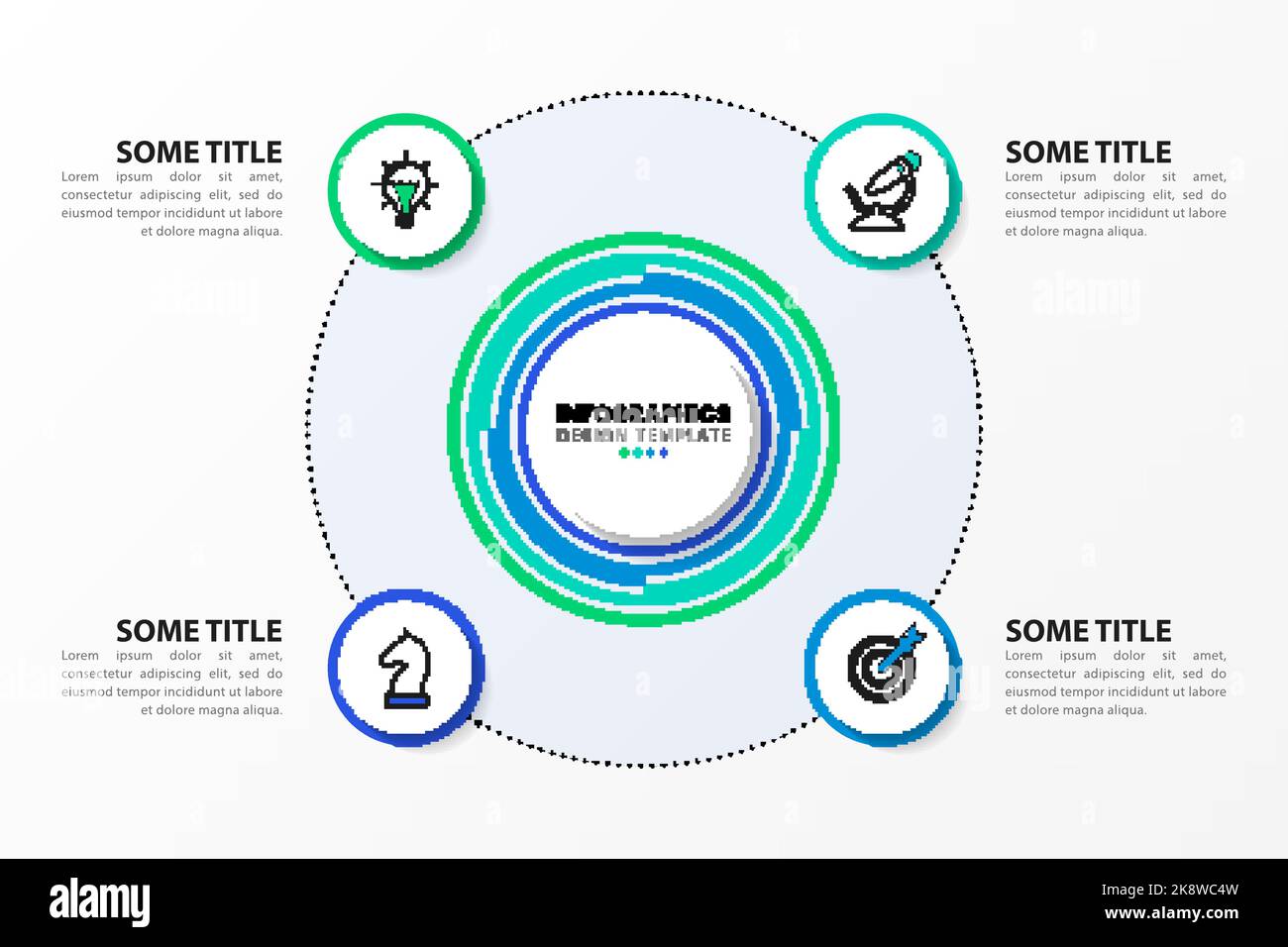 Infographic design template. Creative concept with 4 steps. Can be used ...